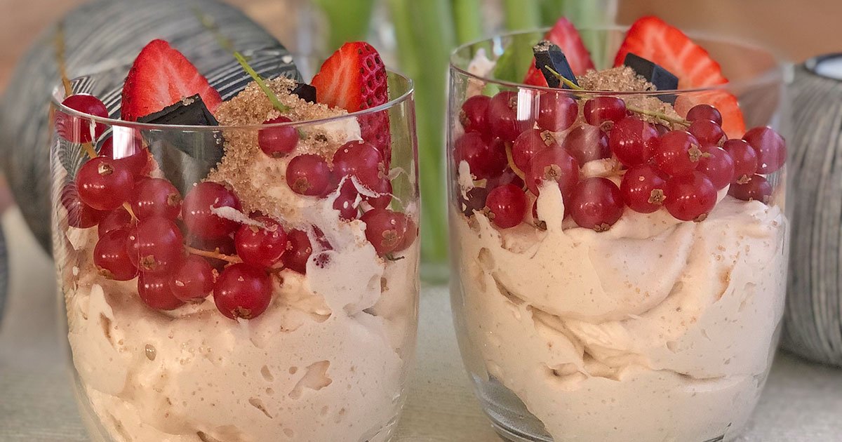 Rezept Espresso Fluff lowcarb keto kalorienarm - Dr. Almond Lowcarb ...