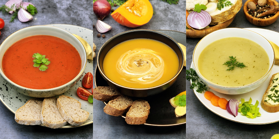 Fertigmischung für Suppe Tütensuppe Tassensuppe low-carb glutenfrei ...